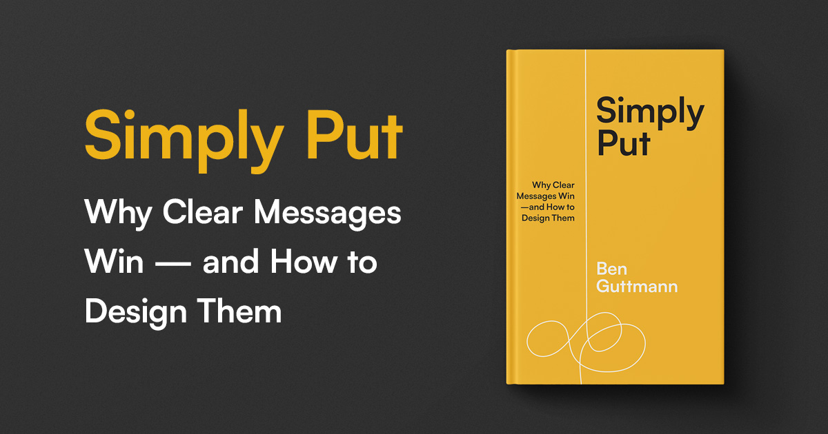 "Simply Put" by Ben Guttmann | Available Now